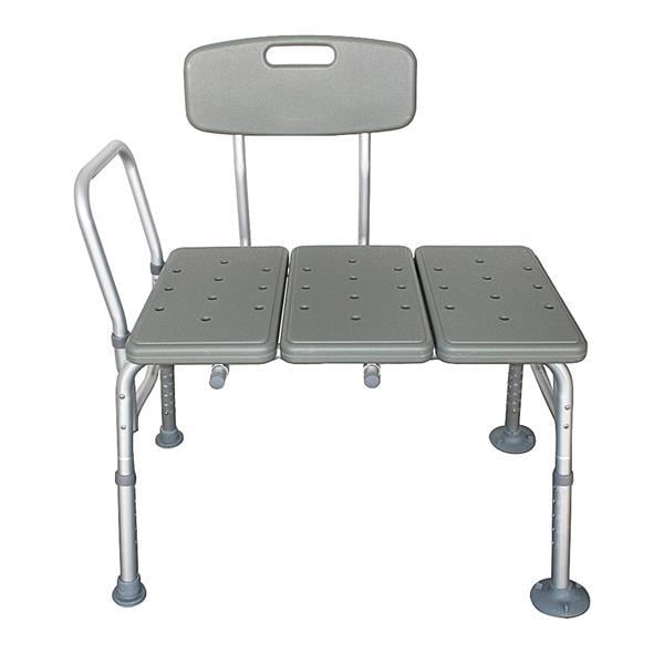 Alvantor Adjustable Tub Transfer Bench with Backrest and Arm, Non-slip ...