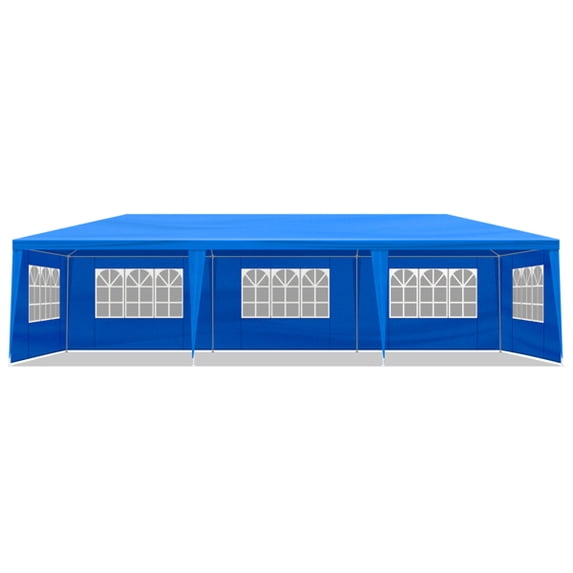 Alvantor 10 ft x 30 ft Outdoor pop-up Canopy Tent with 8 Removable ...