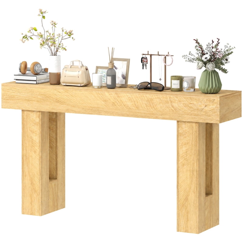 Alvantor Console Table Farmhouse , Narrow Sofa Table Behind Couch for ...