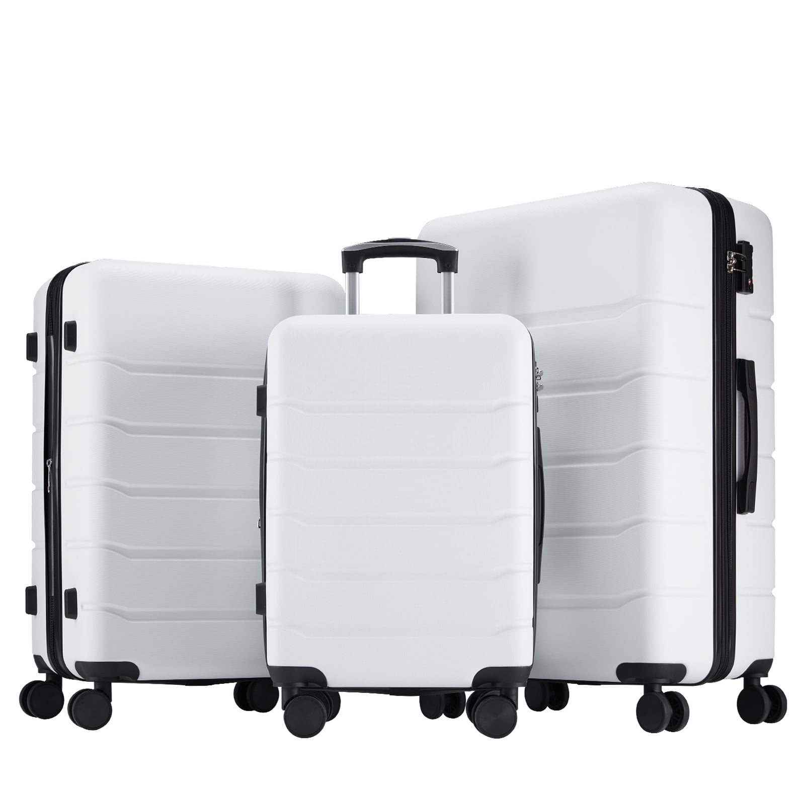 Alvantor Hardside Luggage with Spinner Wheels Expandable and TSA Lock ...