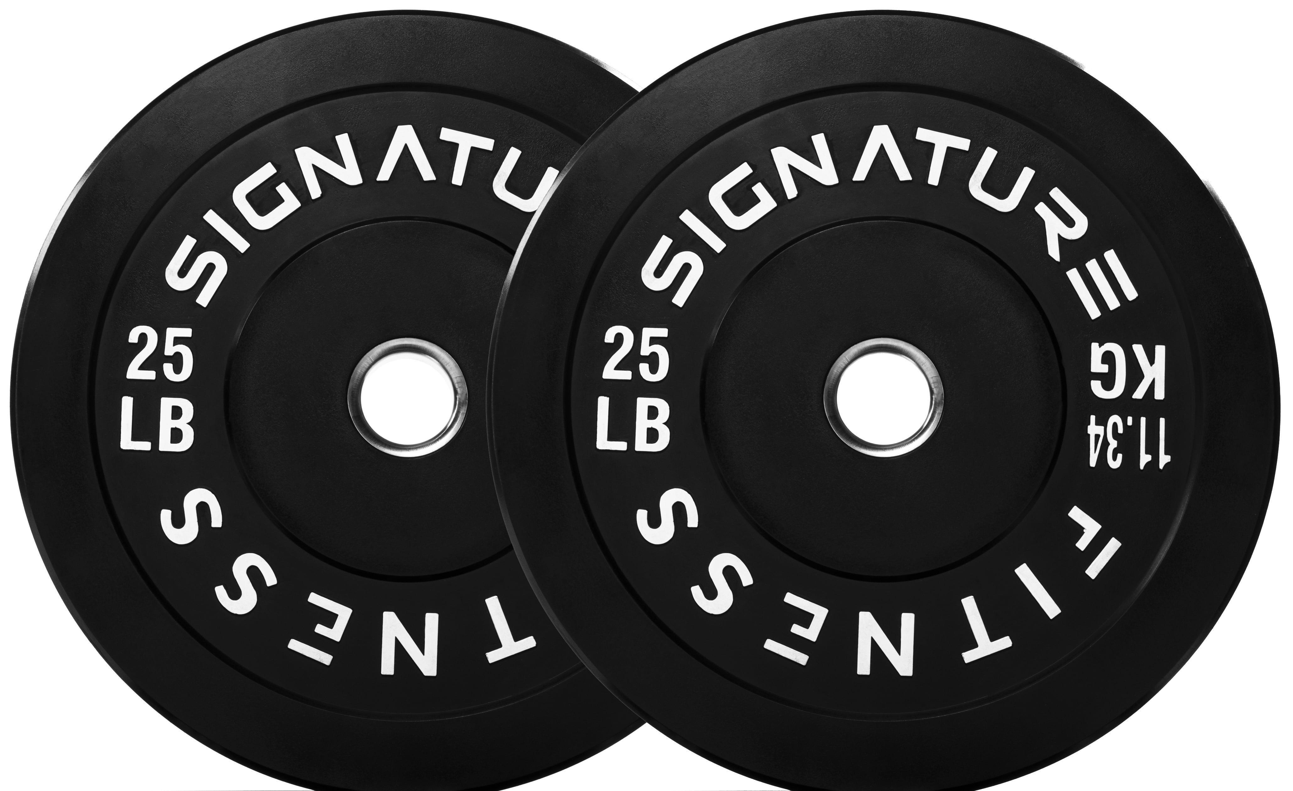 Alvantor Olympic Rubber Barbell Bumper Plates for Strength Training and ...