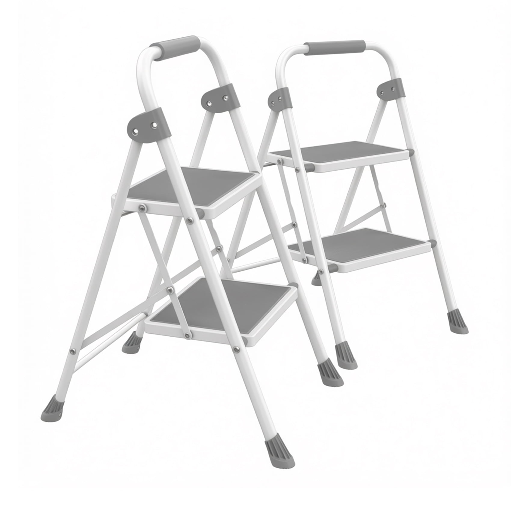 Alvantor Step ladder, 2-Step Ladder Stool, 800lbs Capacity, Anti-Slip ...
