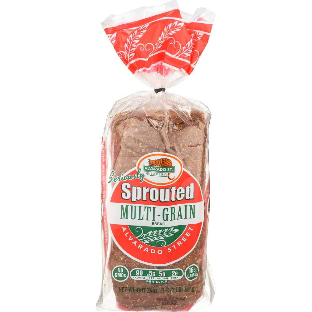 Alvarado Street Bakery Organic Sprouted Wheat Multi-Grain Bread, 24 ...