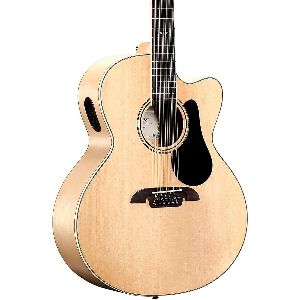 Alvarez AJ80CE 12-String Jumbo Acoustic-Electric Guitar Natural ...