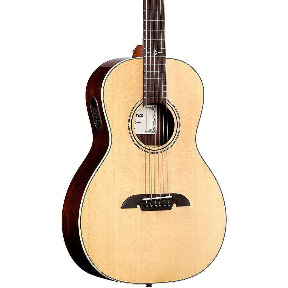 Alvarez AP70E Parlor Acoustic-Electric Guitar Natural - Walmart.com