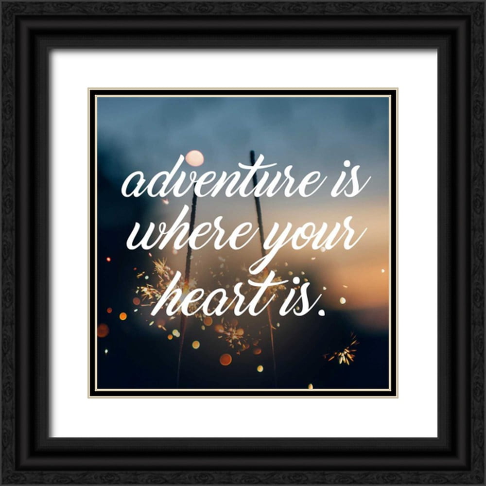 Alvarez, Cynthia 15x15 Black Ornate Wood Framed with Double Matting ...