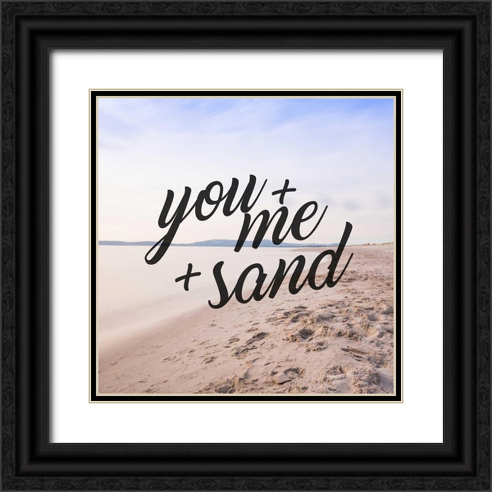 Alvarez, Cynthia 15x15 Black Ornate Wood Framed with Double Matting ...