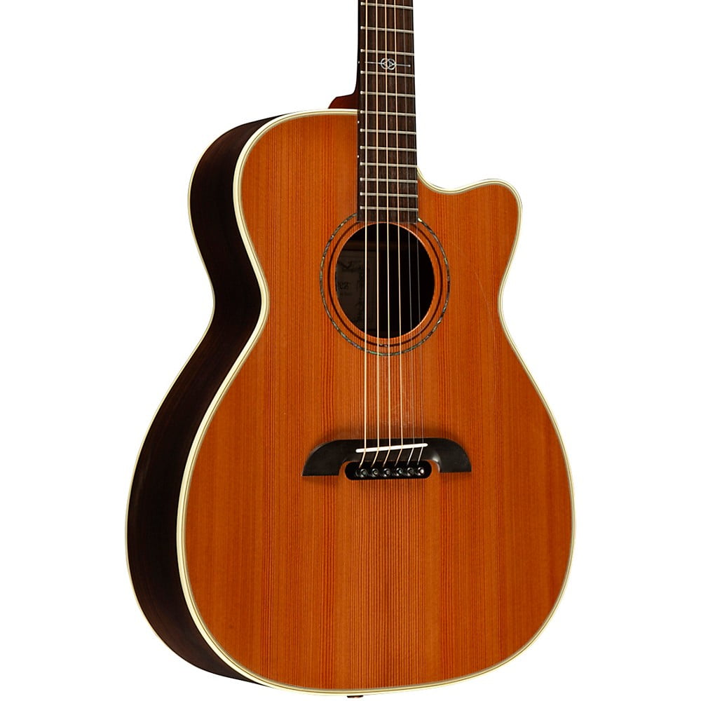 Alvarez Yairi FYM74ce Cutaway Folk-OM Acoustic-Electric Guitar Natural ...