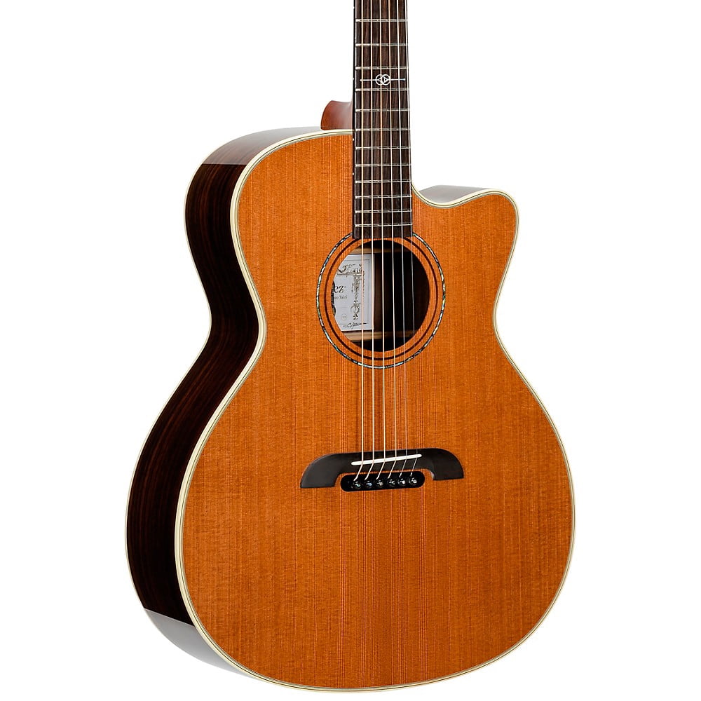 Alvarez Yairi GYM74ce Cutaway Grand Auditorium Acoustic-Electric Guitar ...