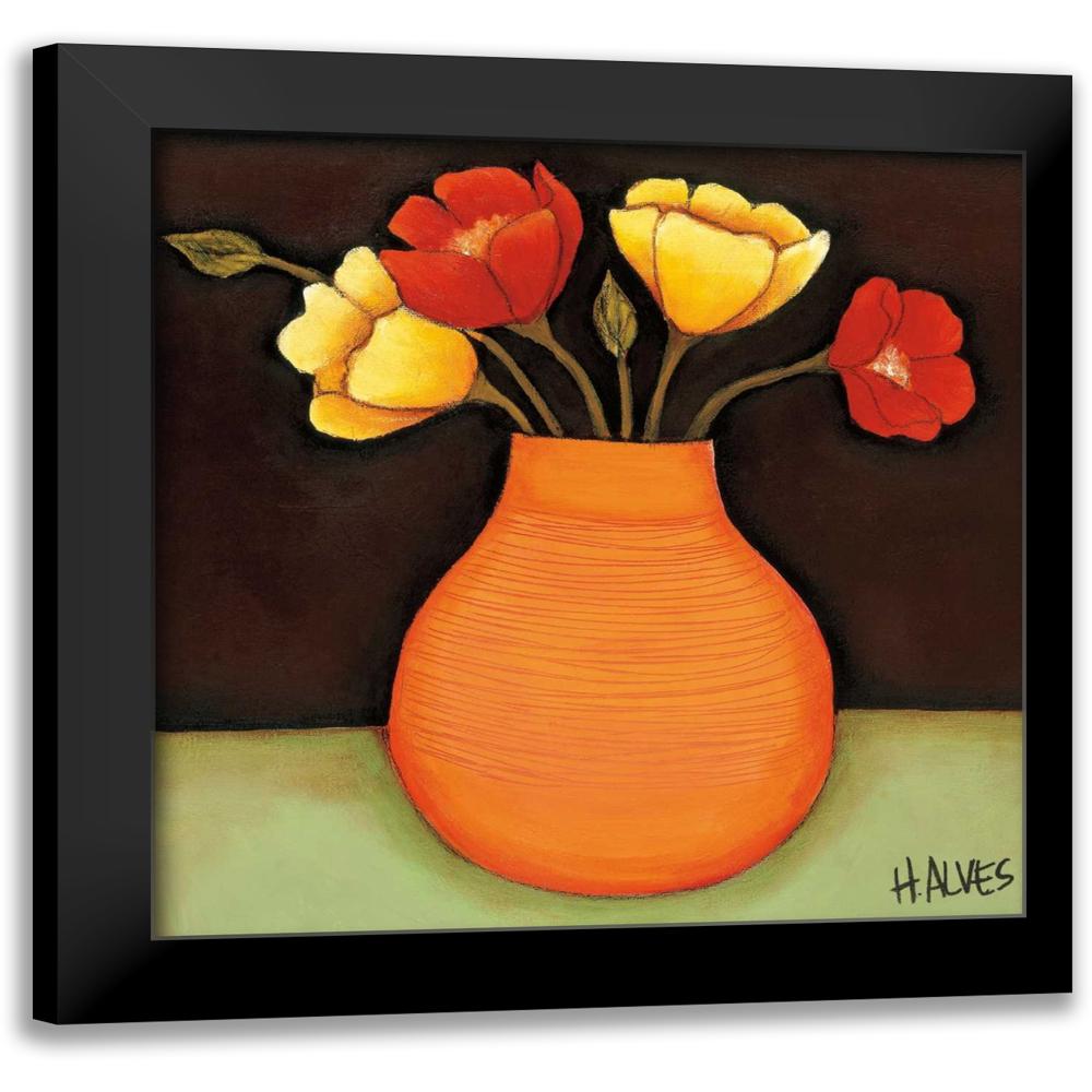 Alves, Helena 15x15 Black Modern Framed Museum Art Print Titled ...