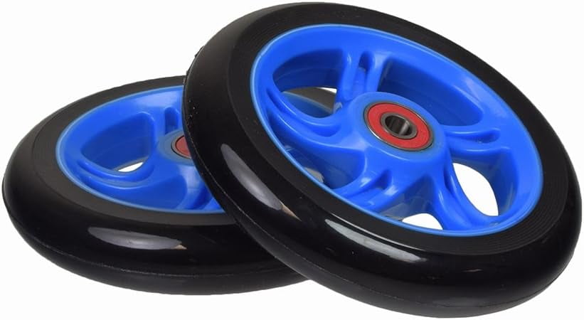 Crazy Cart Wheels AlveyTech 76 Mm (3" X 1") Light-Up With Scooter Wheels