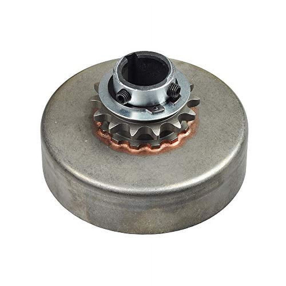AlveyTech 14 Tooth Clutch with 1" Bore & #40/41/420 Chain Sprocket ...