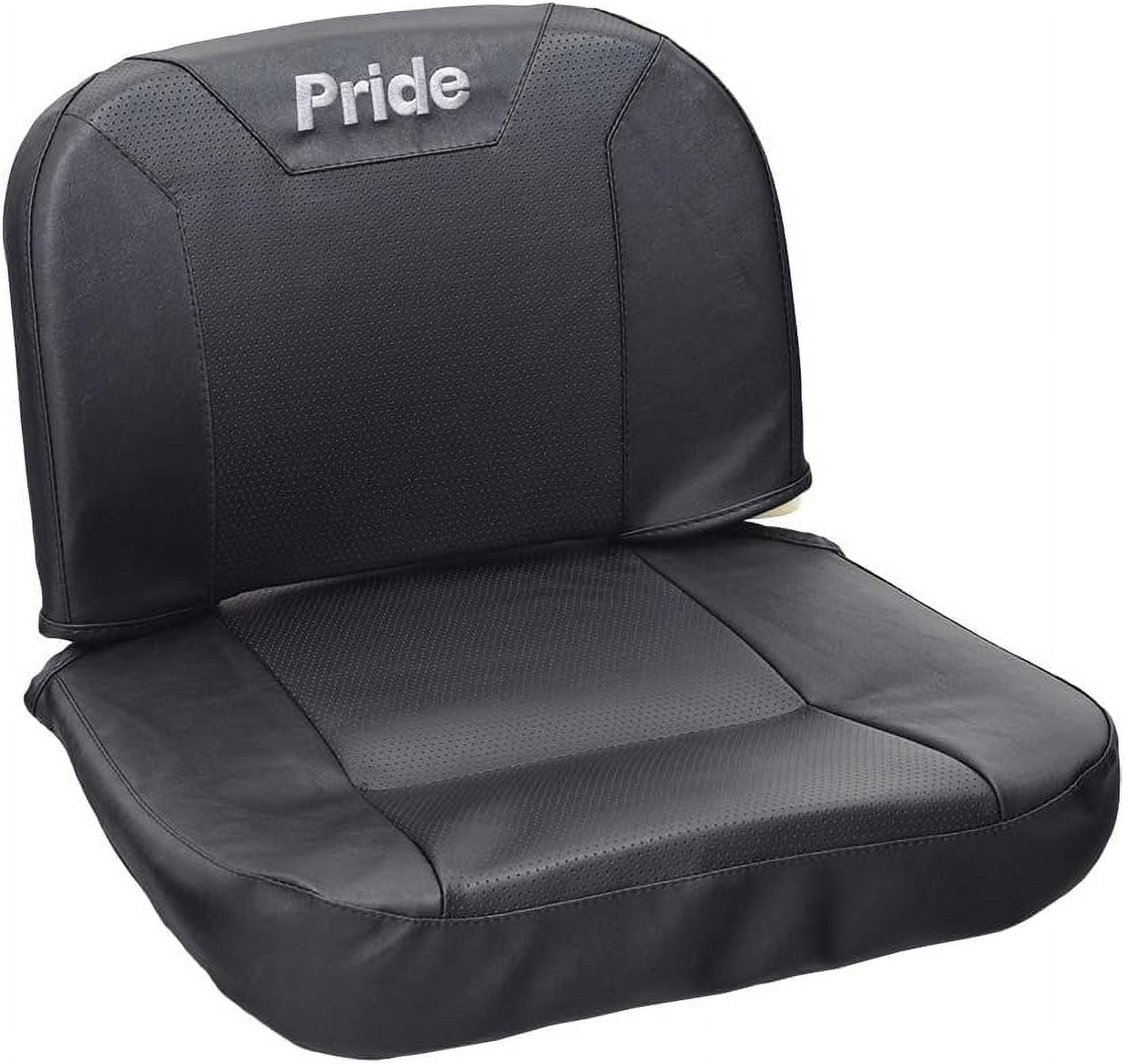 AlveyTech 17"x17" Black Textured Vinyl Seat Cover Set for Pride Revo ...