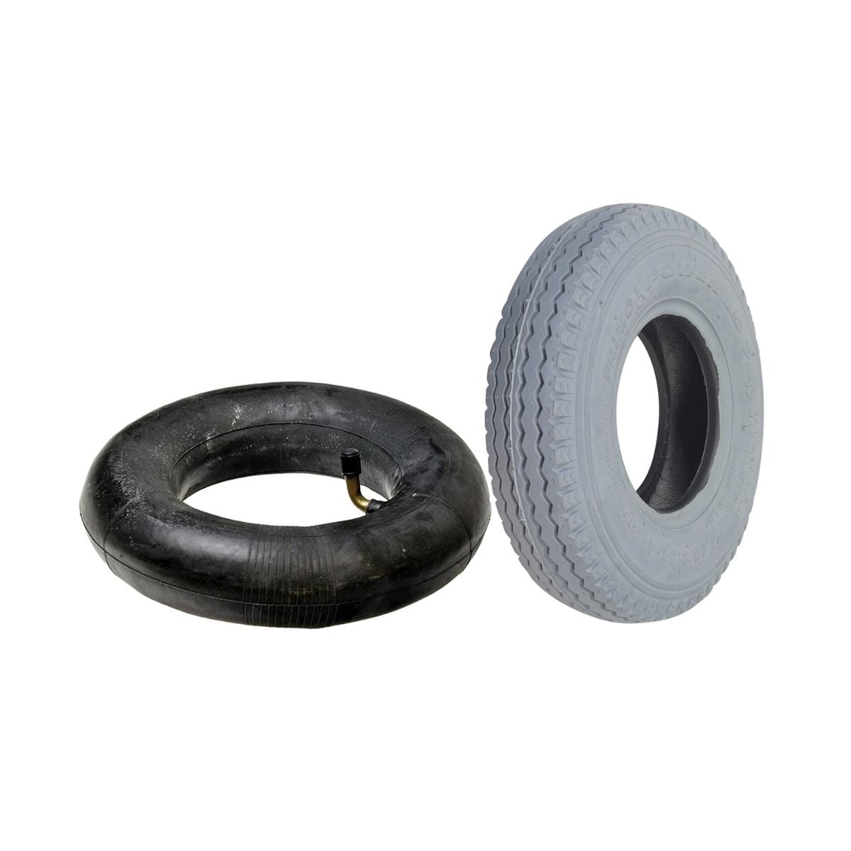 AlveyTech 2.80/2.50-4 (9"x3") Mobility Tire and Inner Tube Set with ...