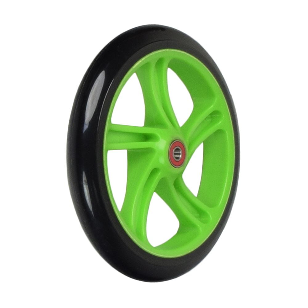 AlveyTech 200 mm Black Wheel Green Hub for Razor A5/Carbon Lux, Stiga ...