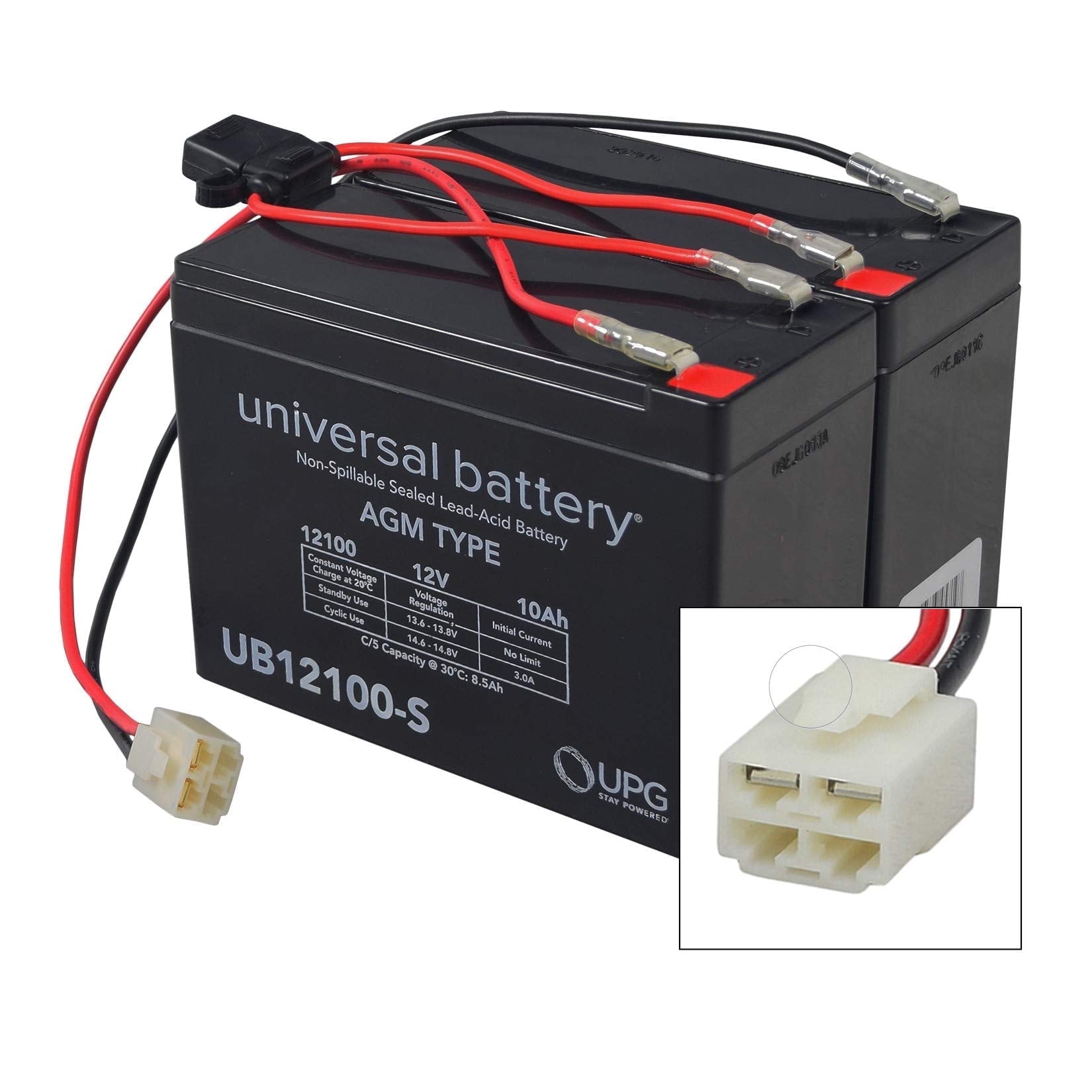 Premium 24 Volt SLA Battery Pack for Razor iMod Electric Scooter (10 Ah ...