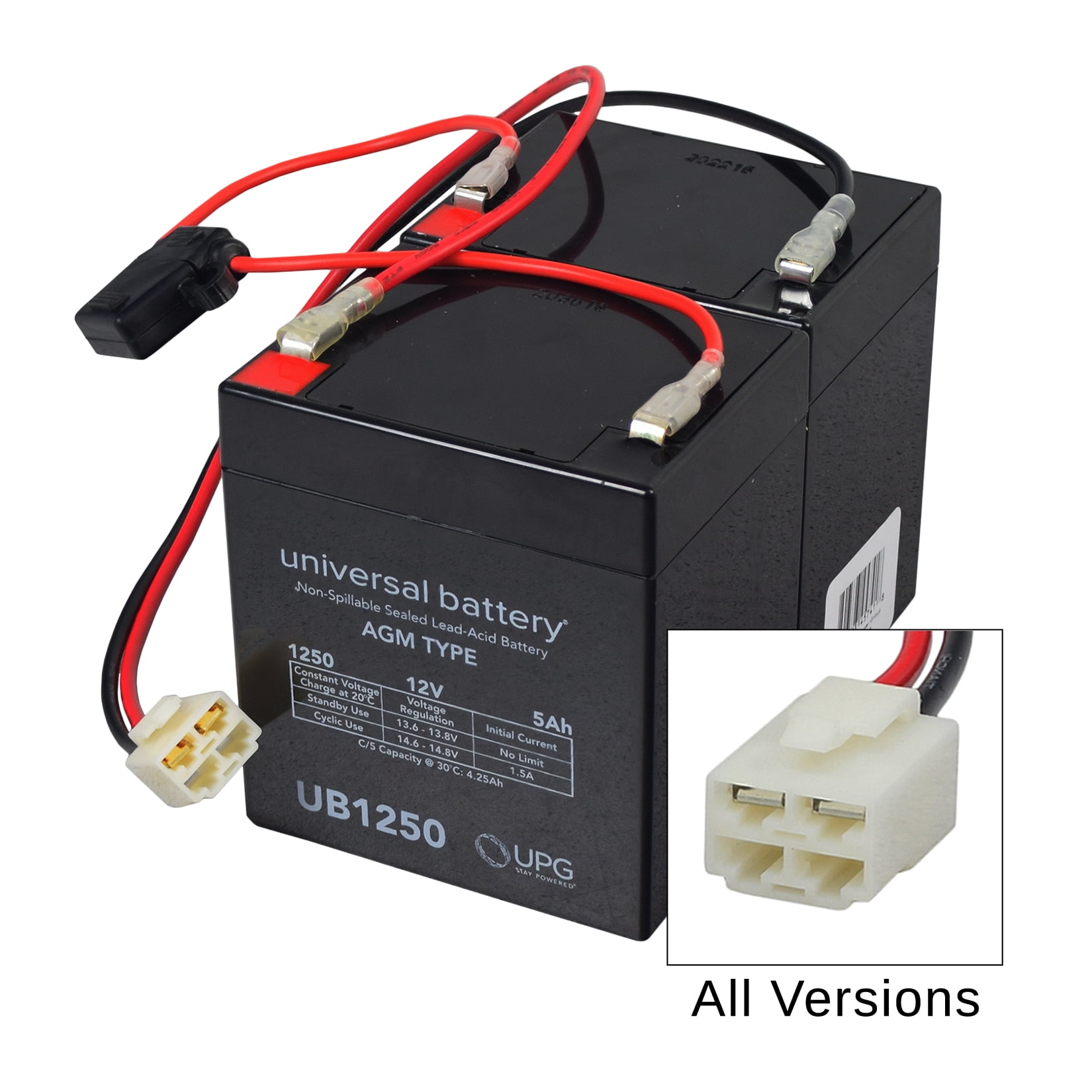 AlveyTech 24 Volt 5 Ah Battery Pack (with Harness) Replacement fits the ...