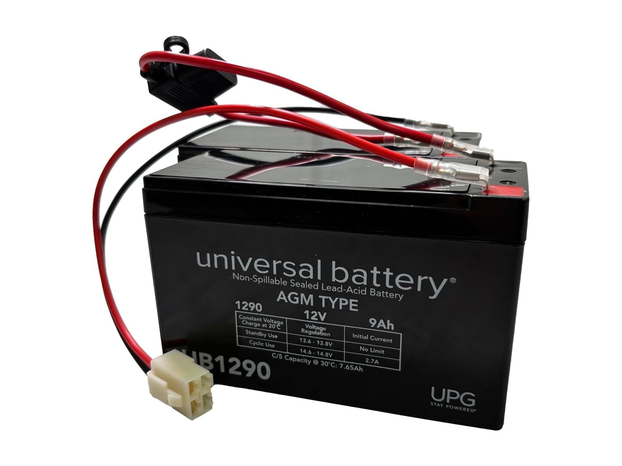 AlveyTech 24V 9Ah ATV Battery Pack for Razor Dirt Quad with Wiring ...