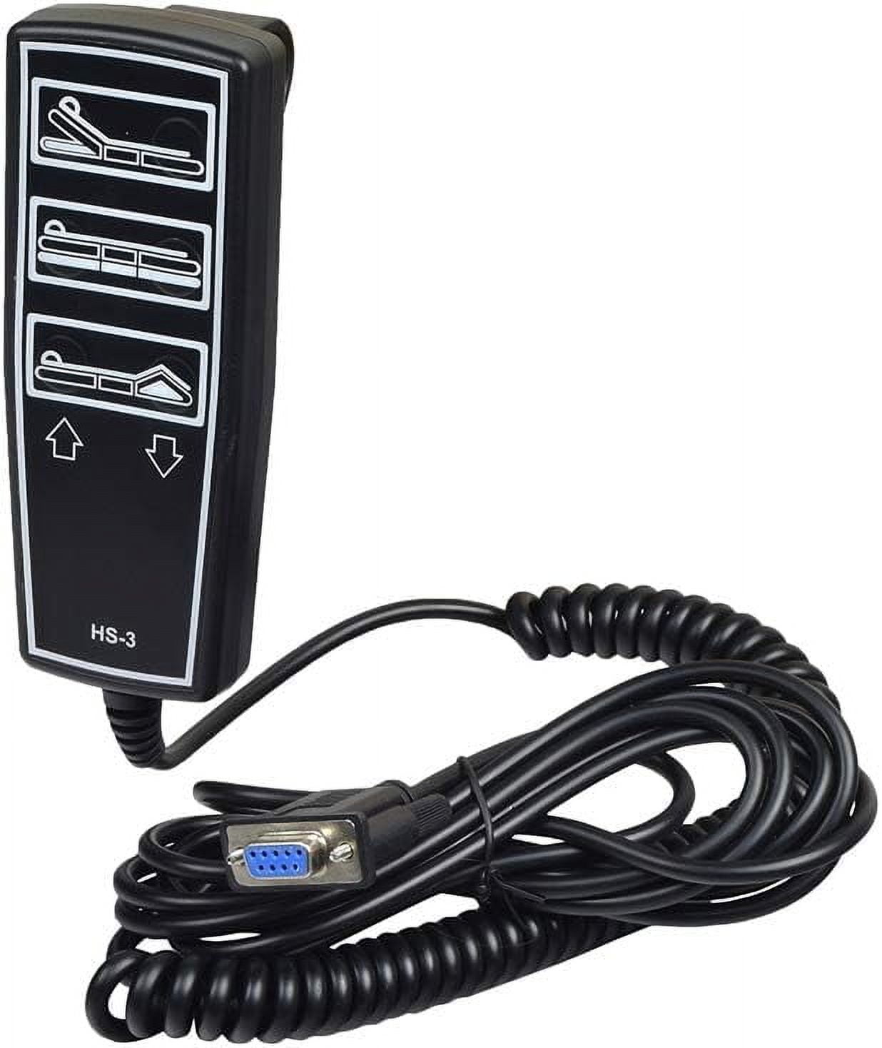 AlveyTech 3-Function 9-Pin Hand Control Pendant with Screw-On Connector ...