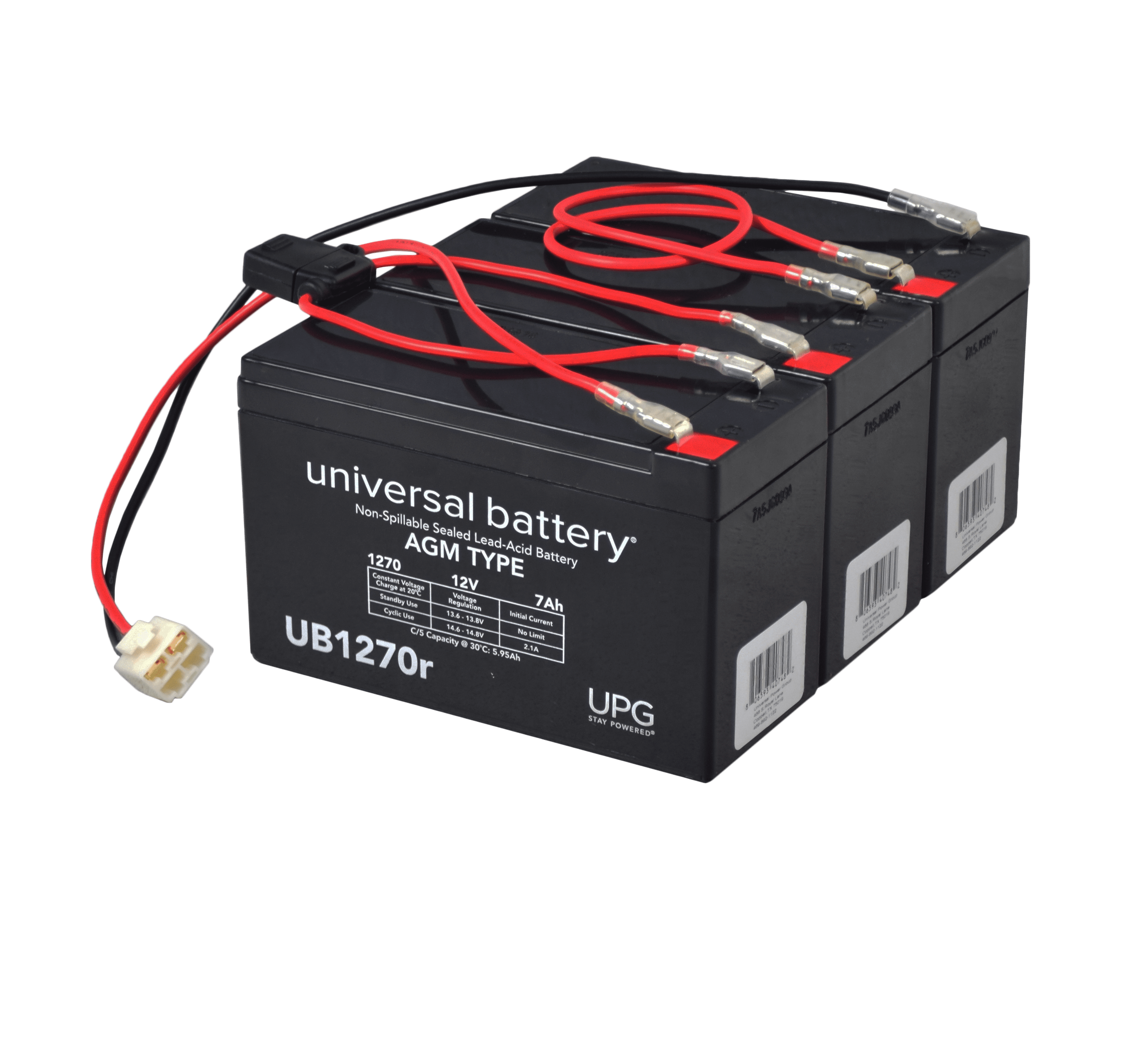 AlveyTech 36 Volt 7 Ah Battery Pack with Wiring Harness for The Razor ...