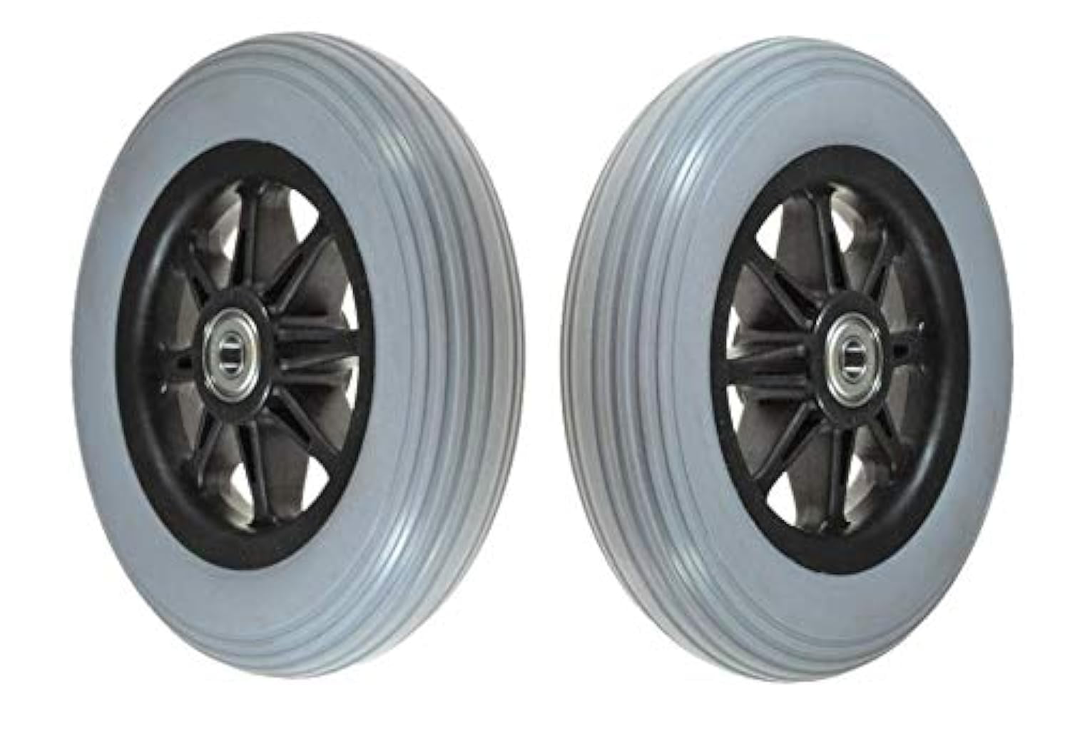 AlveyTech 6" x 1" Front Anti-Tip Wheel Assembly for Jazzy, Jet, and ...