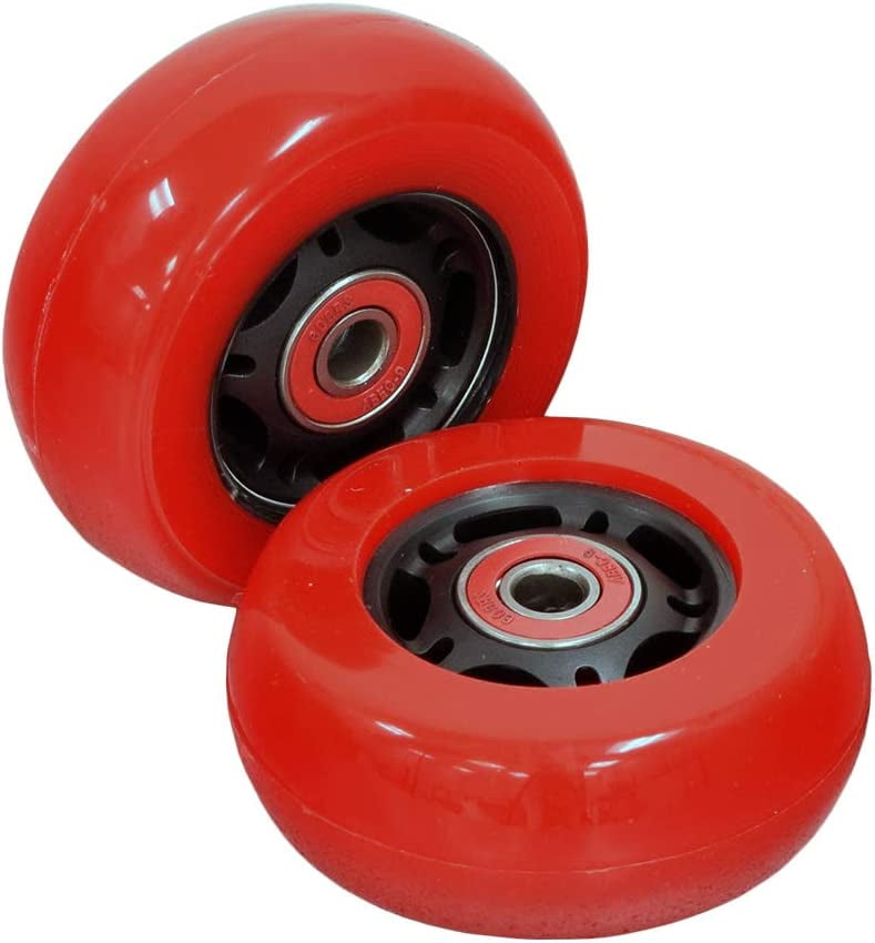 AlveyTech 76 mm x 30 mm Caster Wheels for the Razor Crazy Cart (V7 ...