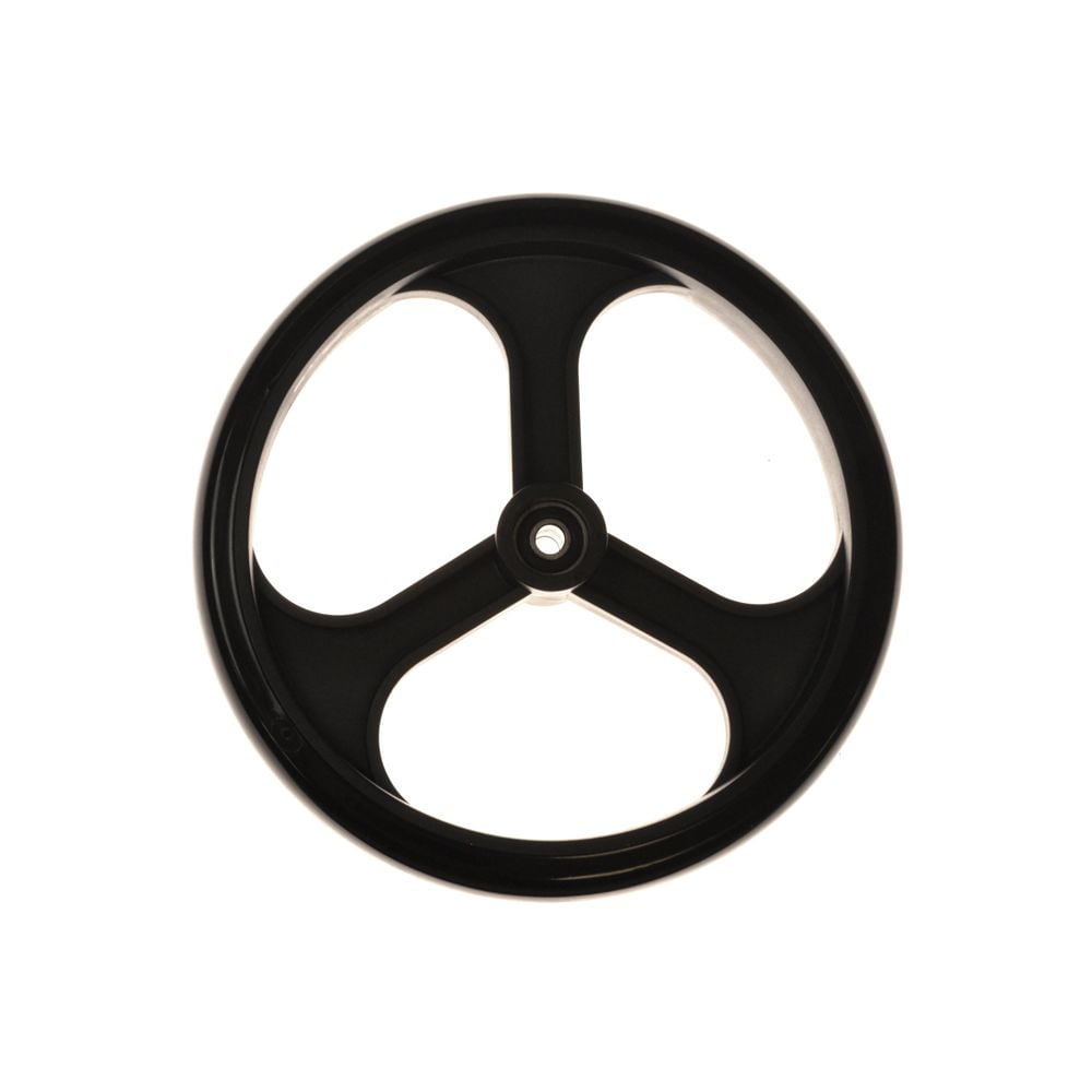 "AlveyTech Medical Supply: 8"" Black Rear Caster Wheel Replacement for ...