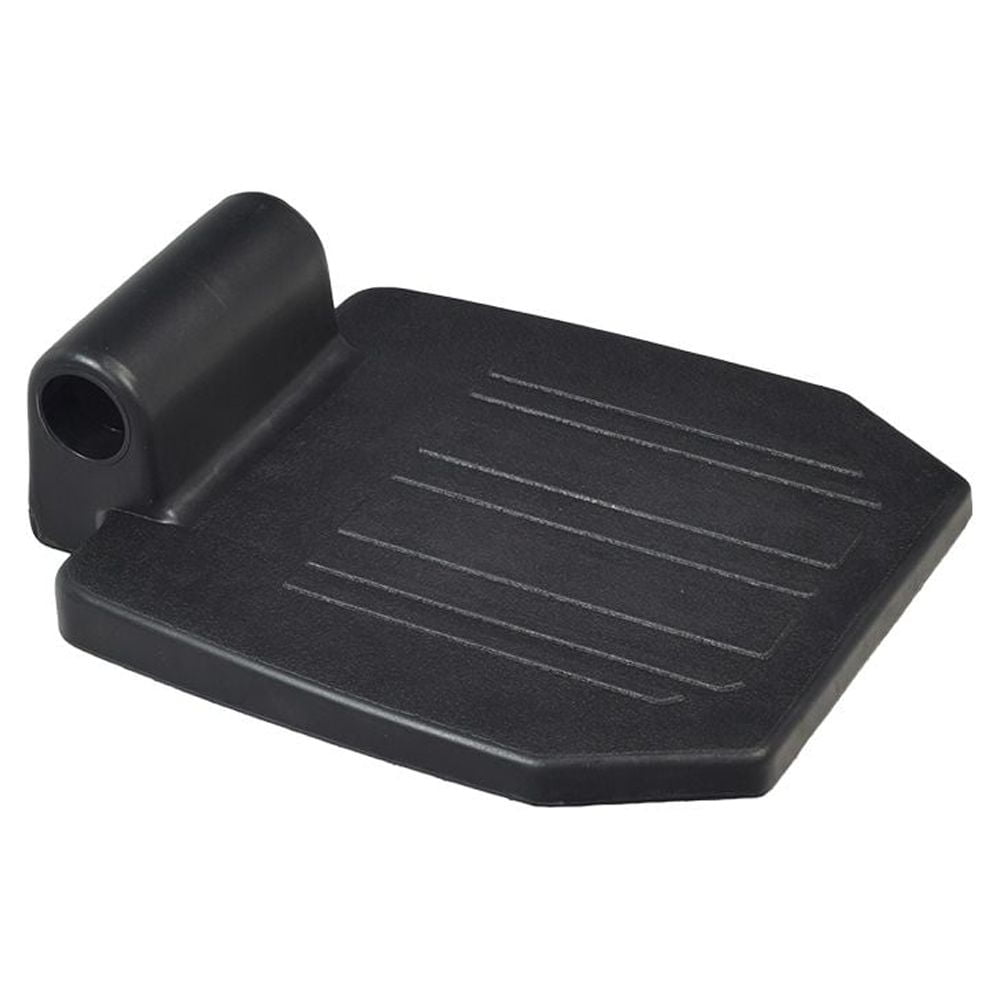 AlveyTech Black Plastic Footplate with 7/8" Tubing, Replacement for ...