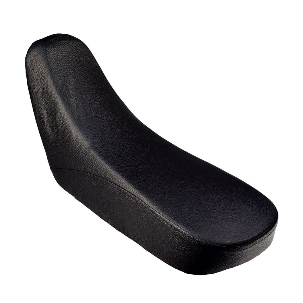 AlveyTech Comfortable Black Vinyl Seat for 50cc/70cc/90cc/110cc ATVs ...