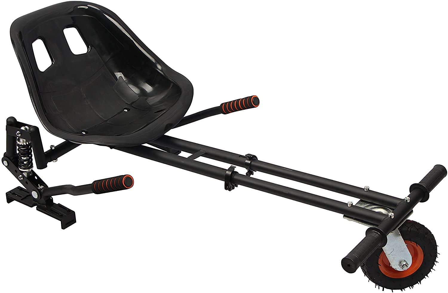 AlveyTech Deluxe Hoverboard Go-Kart Attachment Kit with Large Front ...