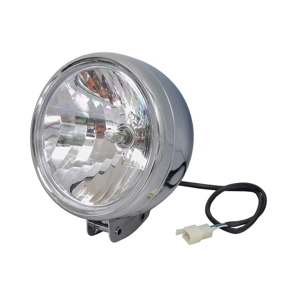 Alveytech Front Headlight, 30W Bulb, Chrome, Waterproof, Fits Coleman ...