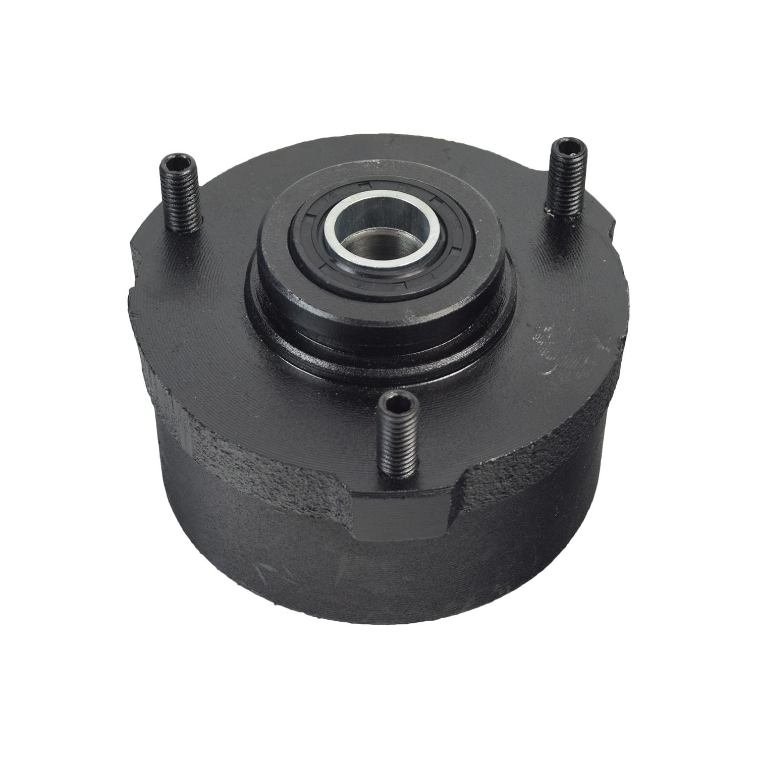 AlveyTech Front Wheel Hub with Brake Drum & Three M8-1.25 Studs for ...
