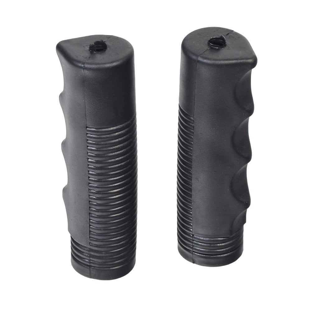 AlveyTech M100 Black Vinyl Handle Grips for Wheelchairs (Set of 2 ...