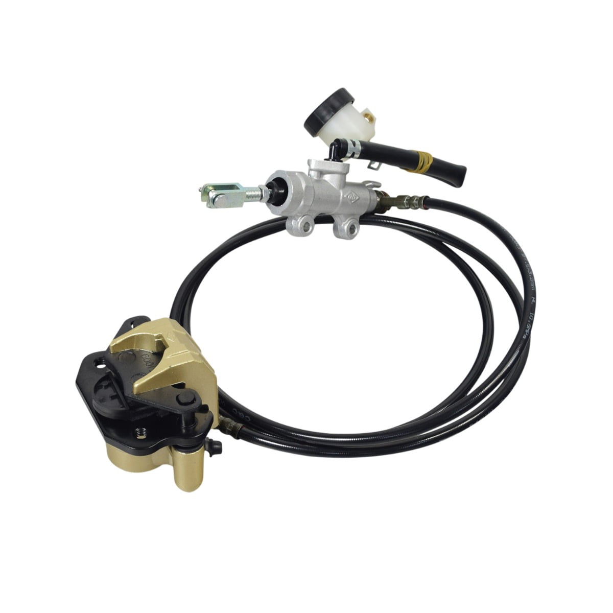 AlveyTech Rear Disc Brake Caliper & Master Cylinder Assembly for ...