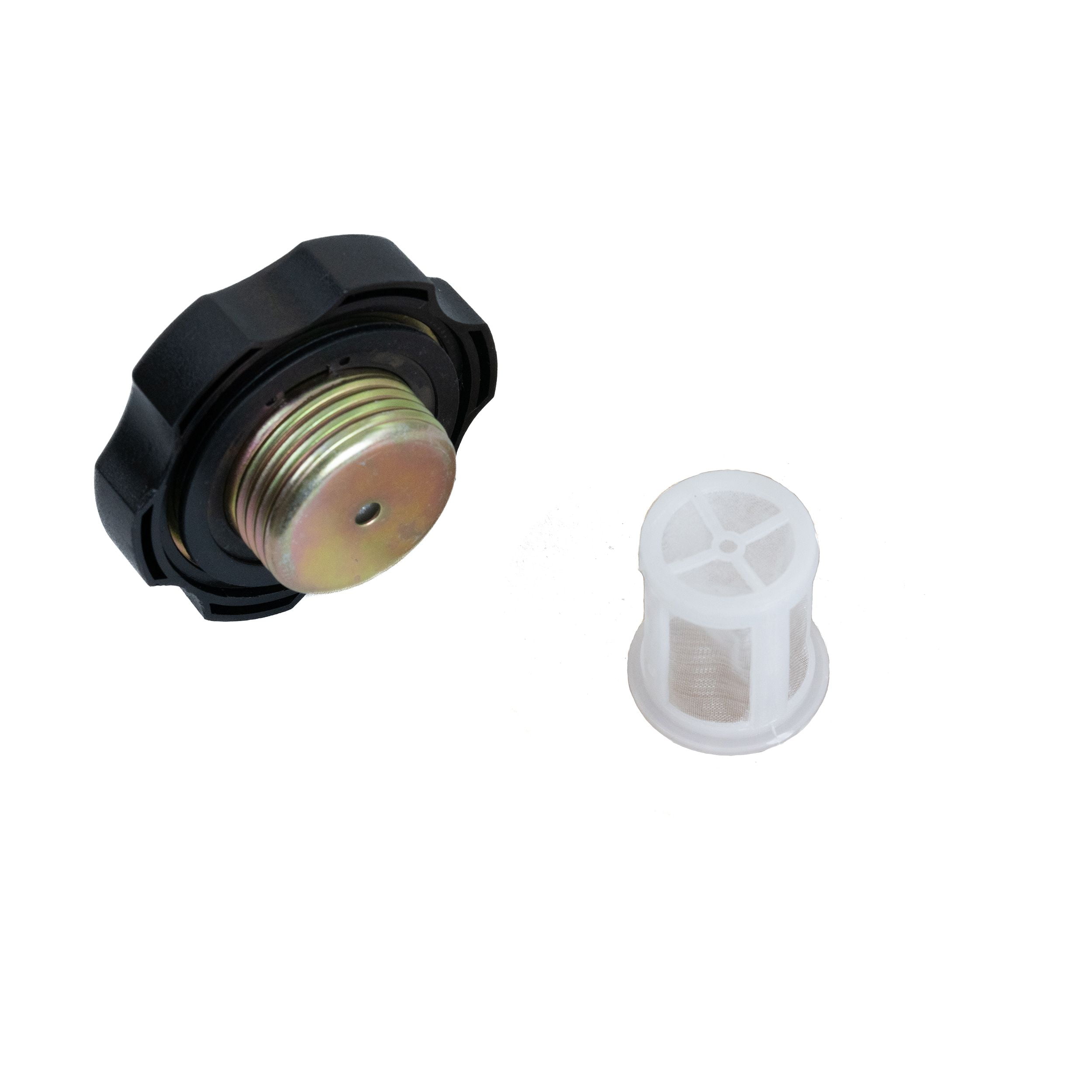 AlveyTech Screw On Gas Cap with Strainer & Inner Locking Mechanism for ...