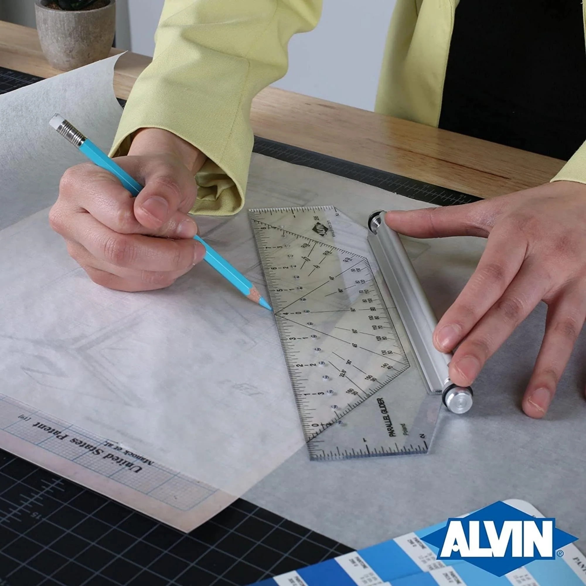 Alvin 10" Professional Parallel Glider Metric - Walmart.com