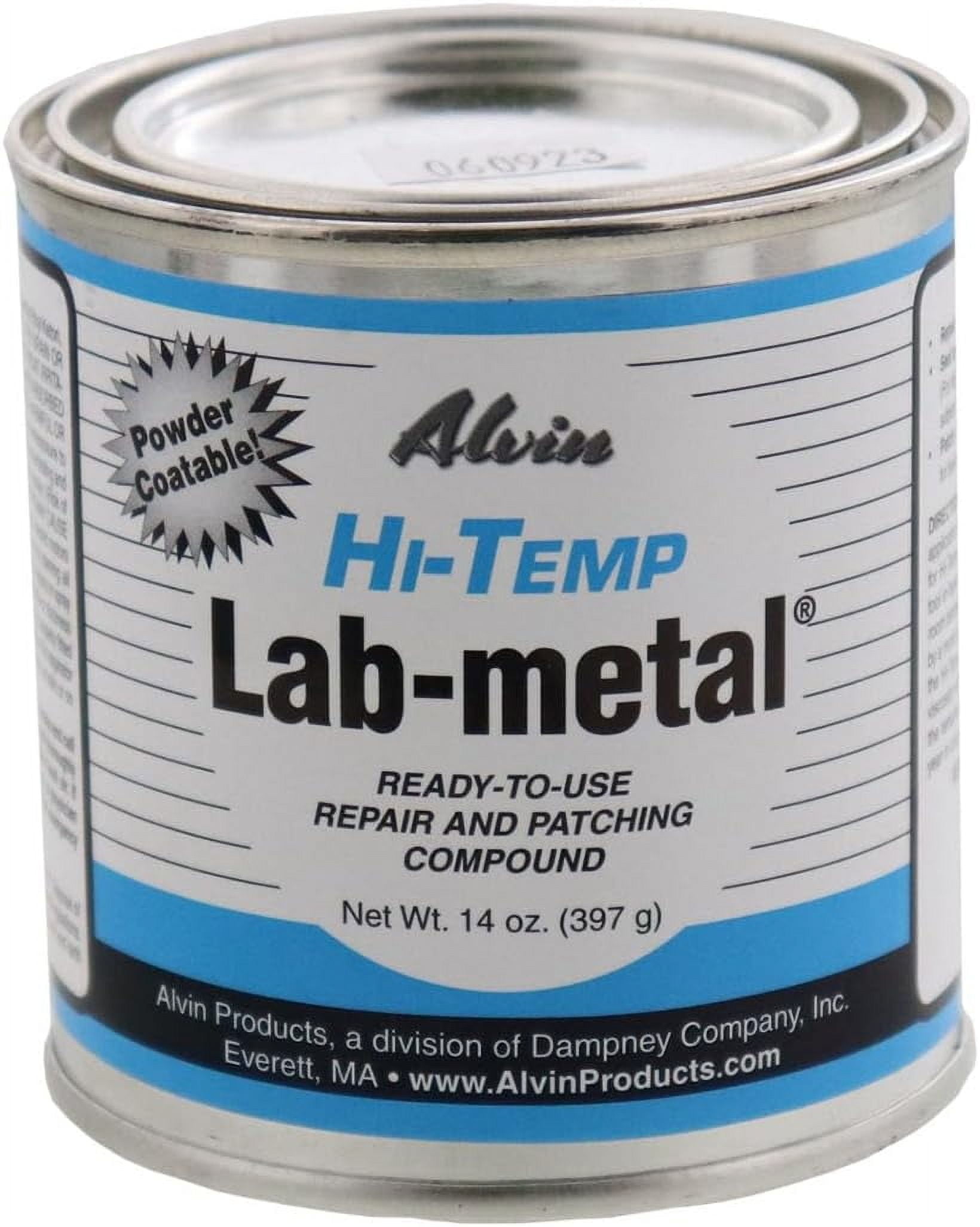 Alvin 14 oz Lab Metal Hi Temp Repair and Patching Compound Withstands ...