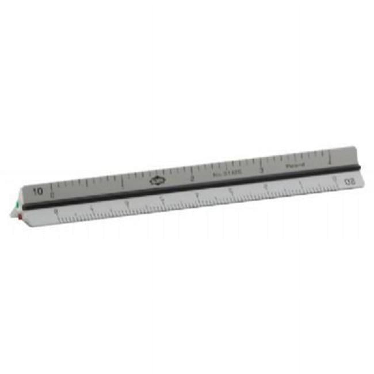 Alvin 4" Mini Aluminum Engineer Triangular Scale - Walmart.com
