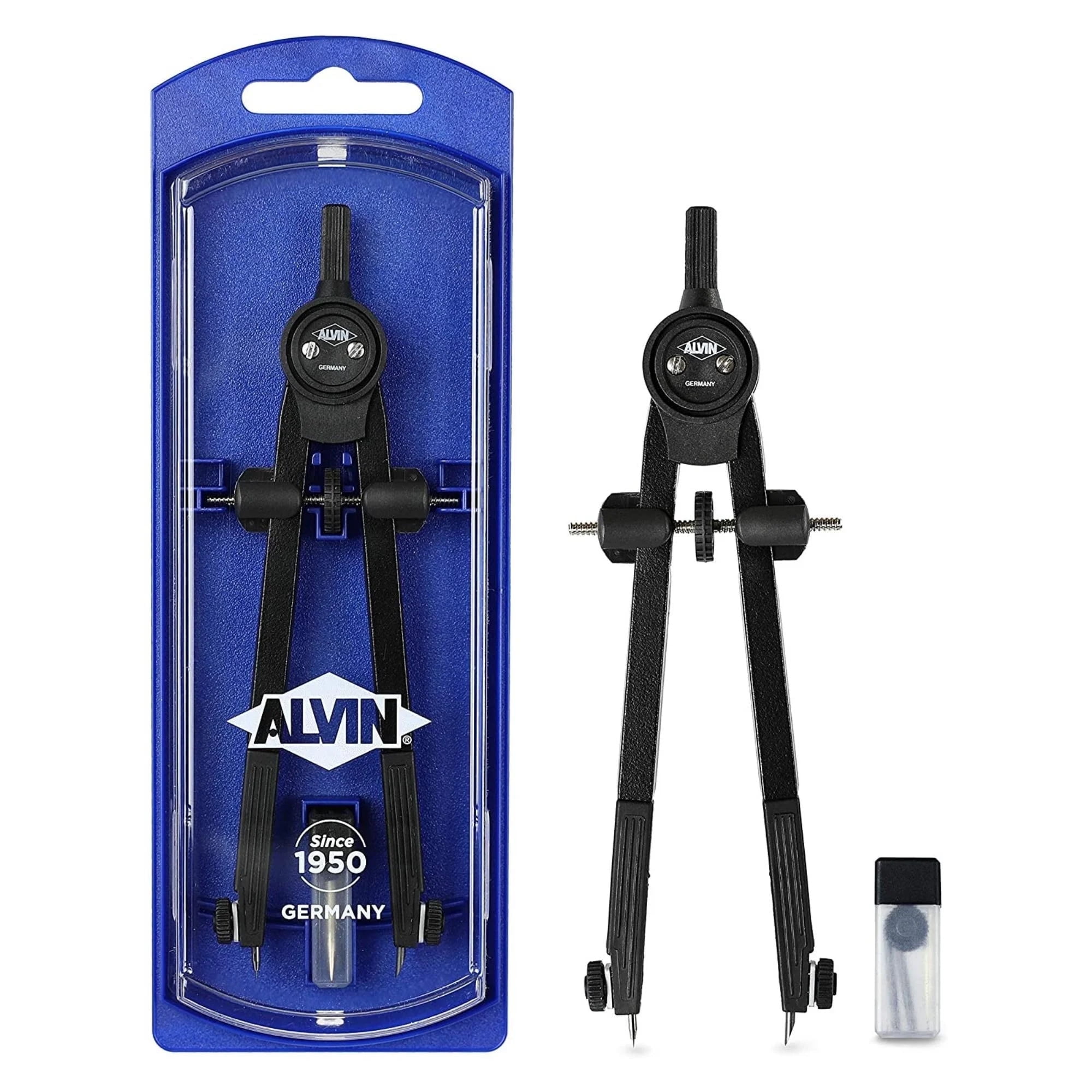 Alvin 6-Inch Refillable Bow Compass, Durable Tool for Drafting and ...