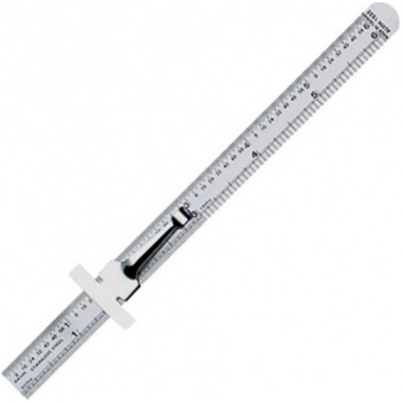 Alvin 6" Stainless Steel English Pocket Rule - Walmart.com