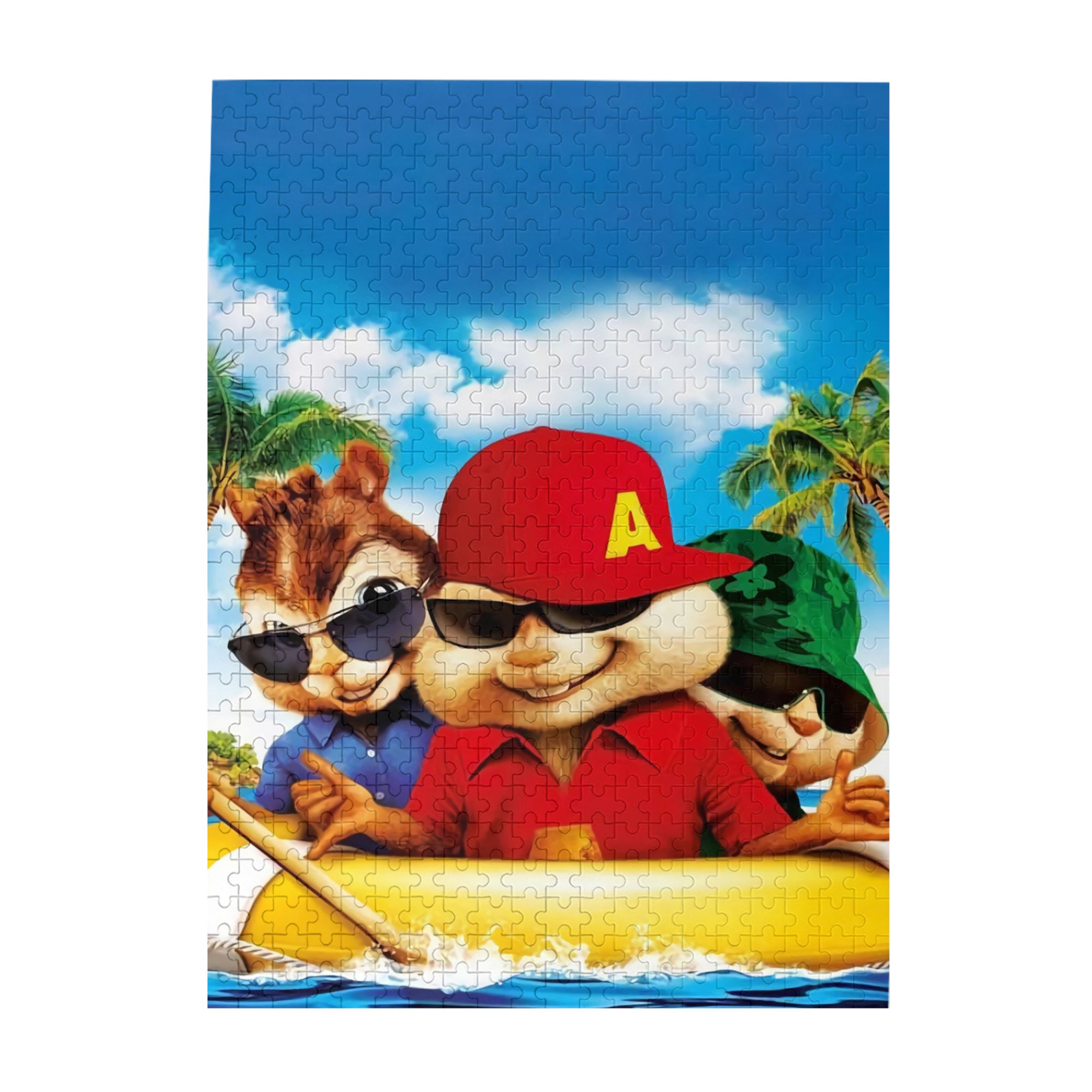 Alvin And The Chipmunk 500 Piece Jigsaw Puzzle for Adults Kids ...