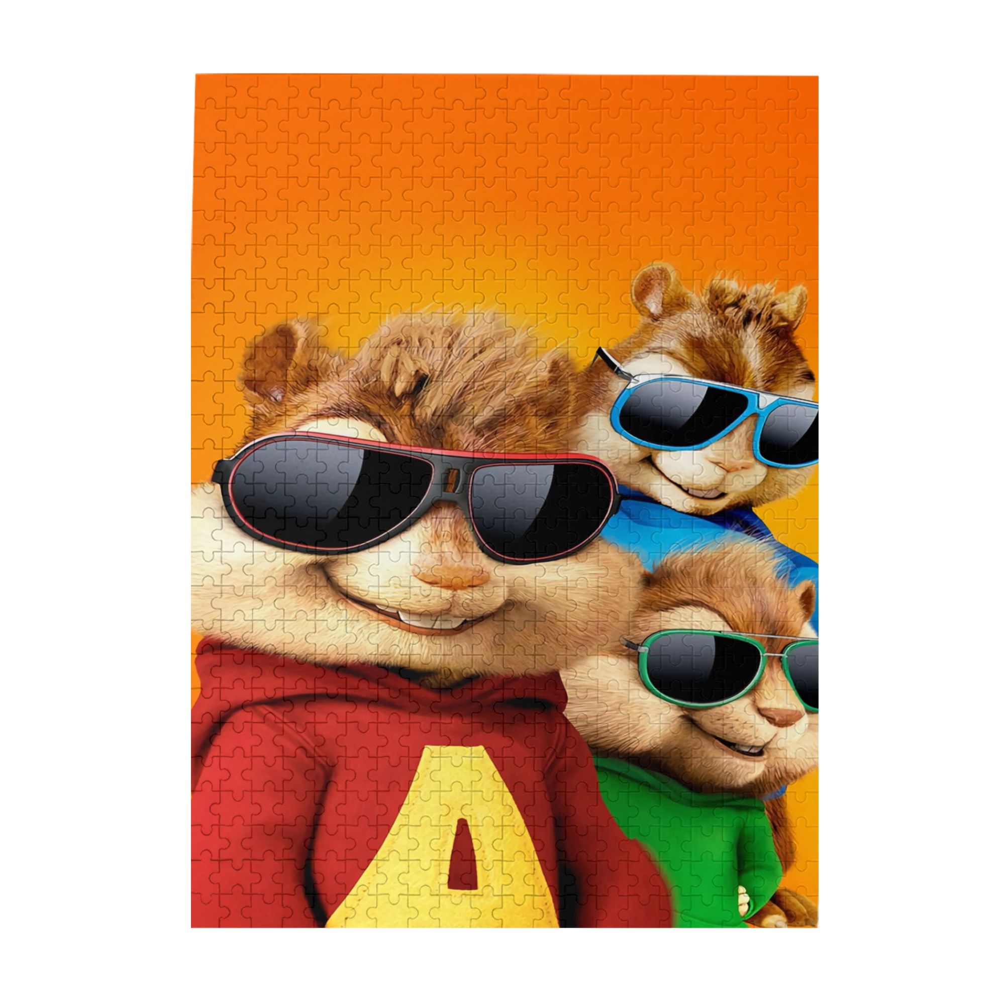 Alvin And The Chipmunk 500 Piece Jigsaw Puzzle for Adults Kids ...