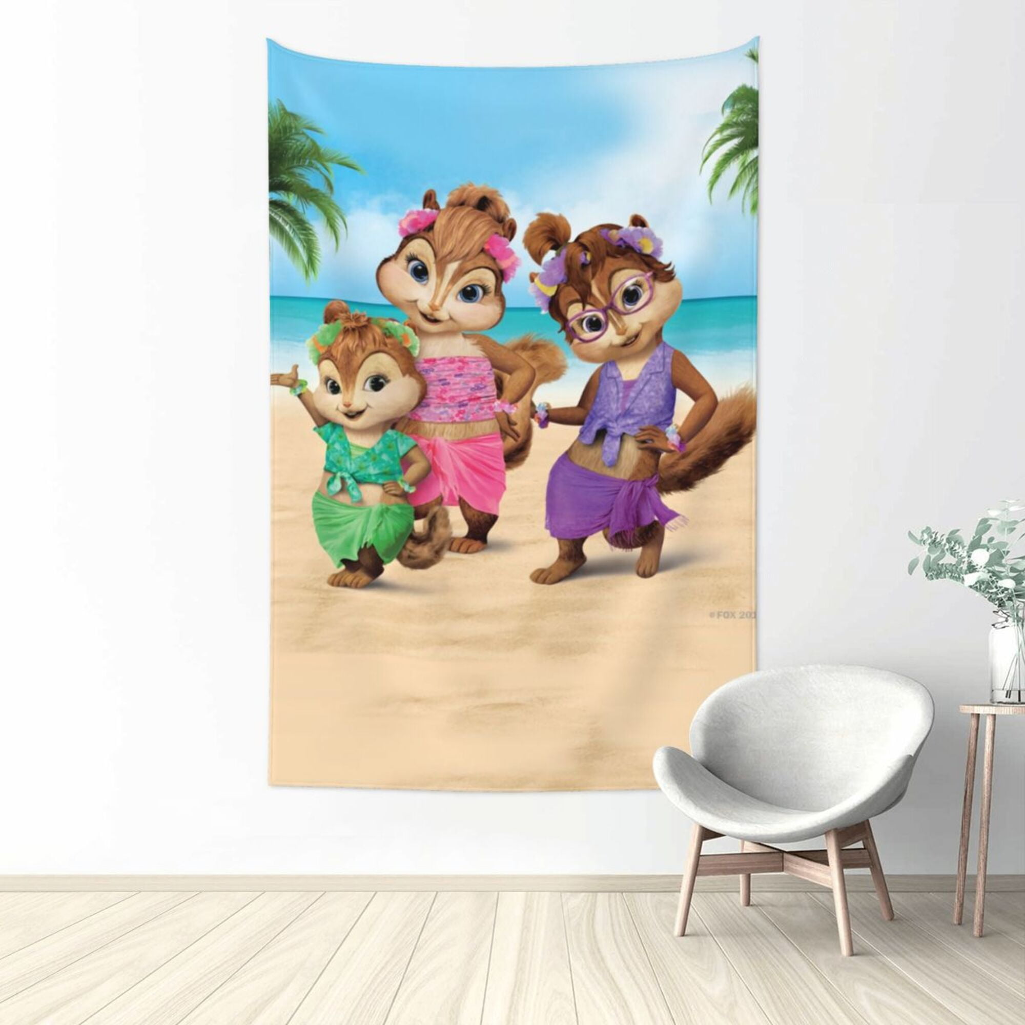 Alvin And The Chipmunk Tapestry Poster Printing Wall Hanging Tapestries ...