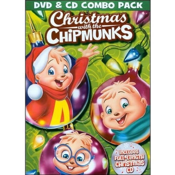Alvin And The Chipmunks: Christmas With The Chipmunks (DVD + CD) (Full ...