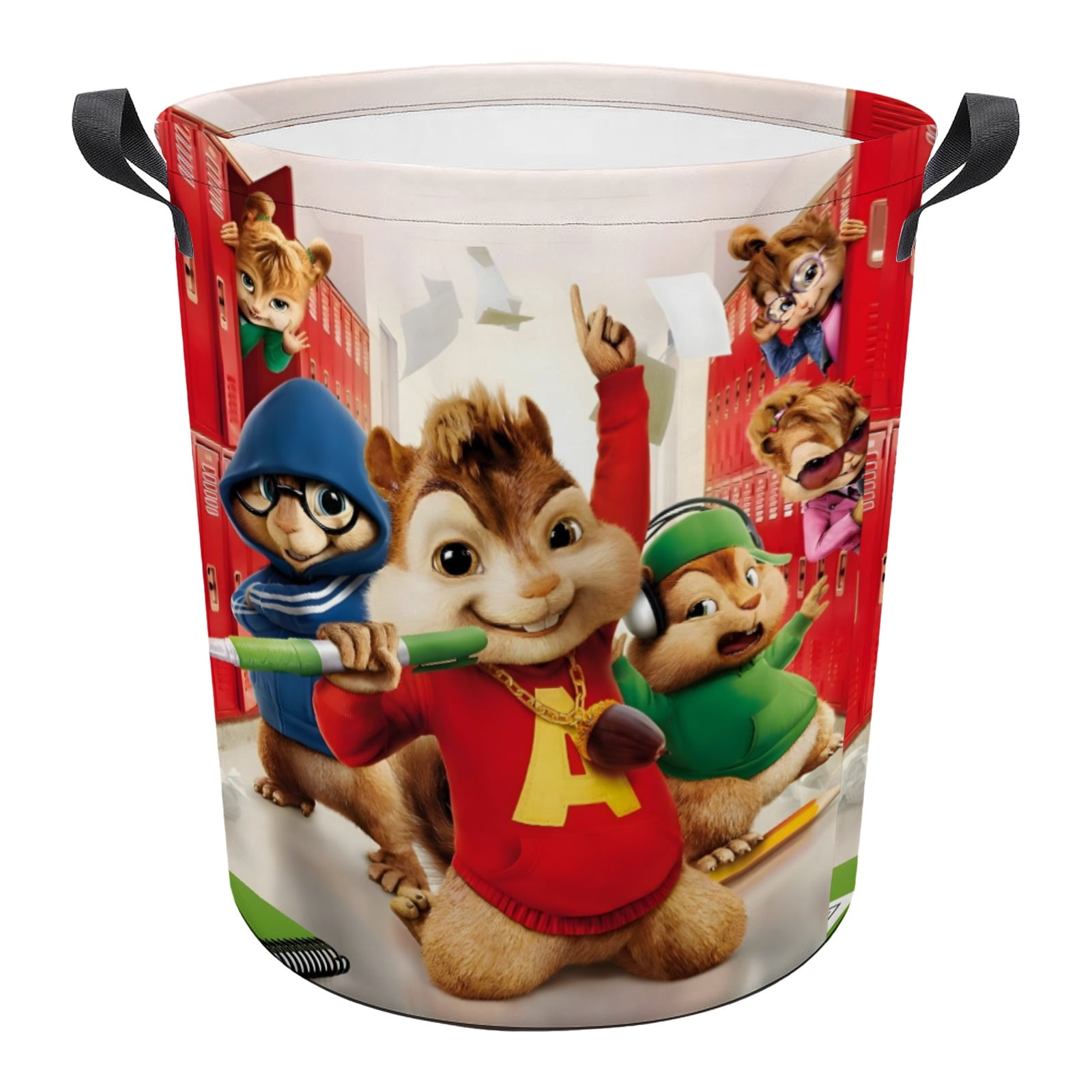 Alvin And The Chipmunks Pattern Dirty Clothes Basket 13in x 17in ...