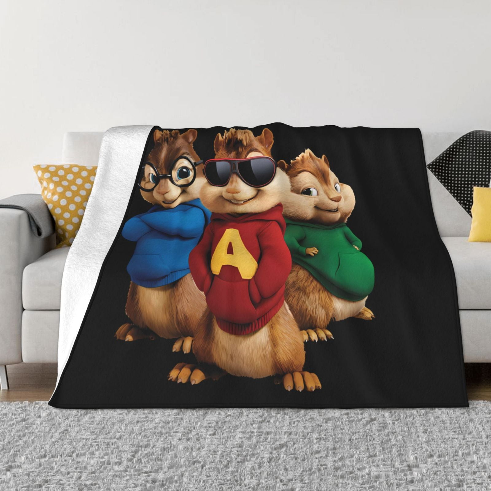 Alvin And The Chipmunks Ultra-Soft Micro Fleece Blanket Microfiber ...