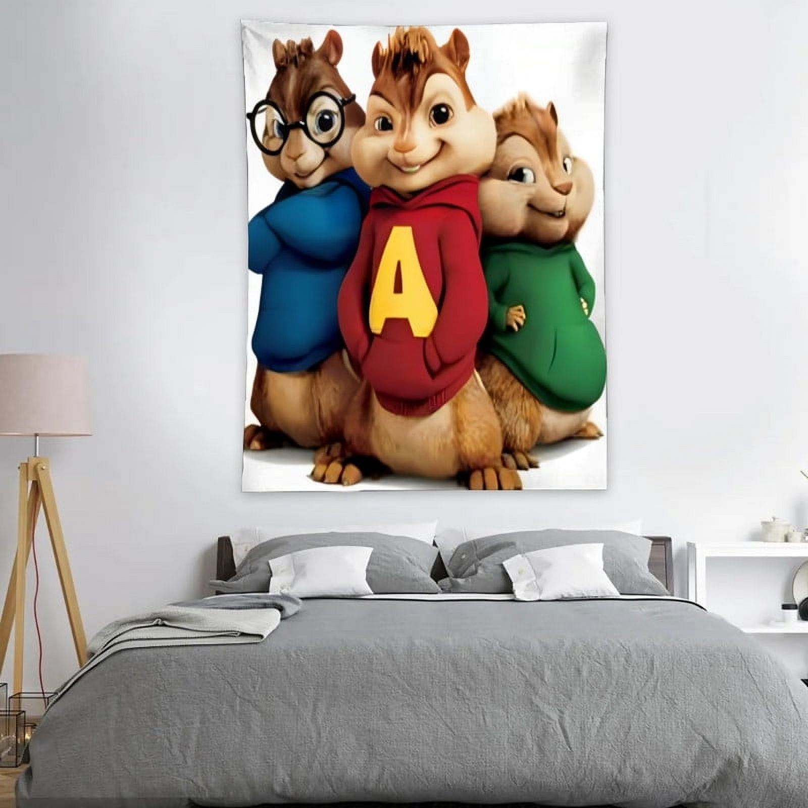 Alvin And The Chipmunks tapestry adds vibrant color and unique style to ...
