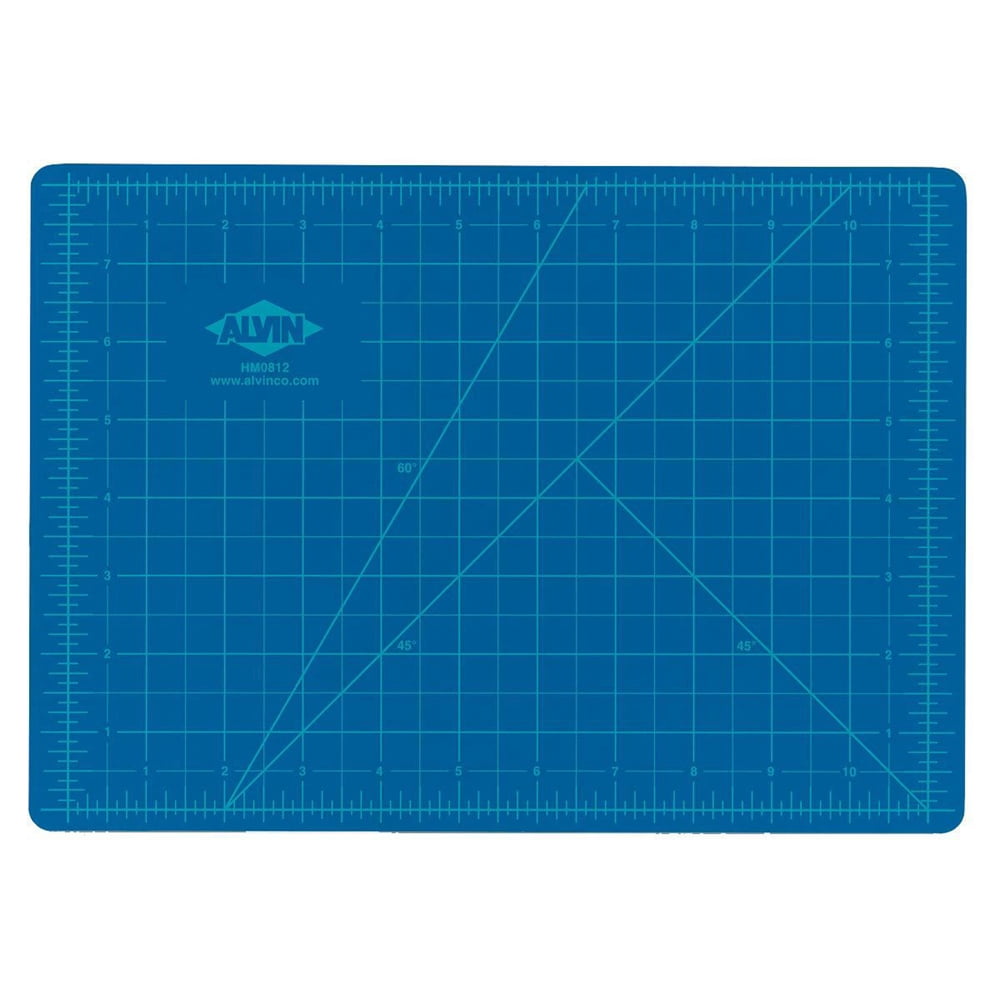 Alvin Blue/Gray Self-Healing Hobby Mat 12 x 18 - Walmart.com