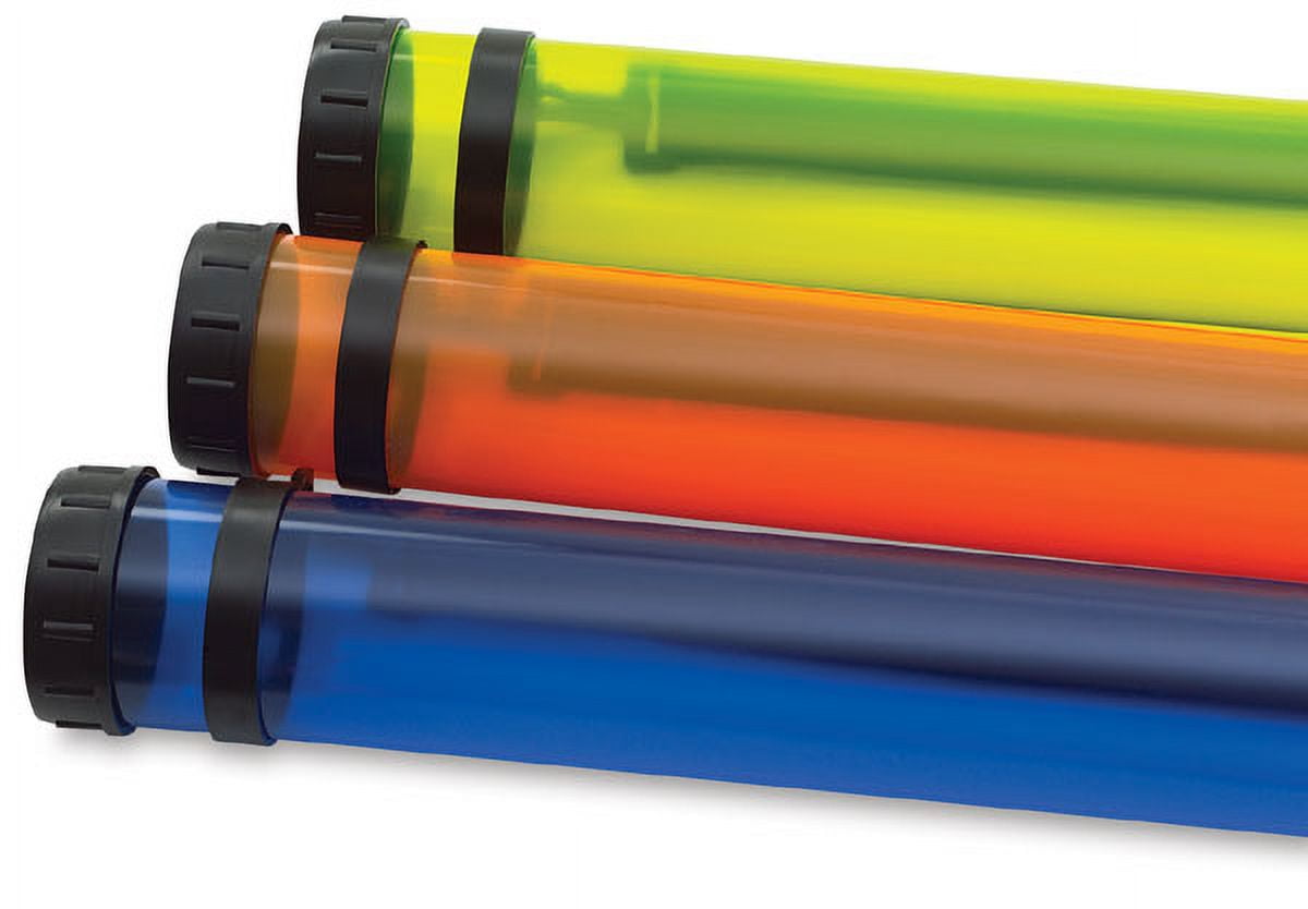 Alvin Clear Storage & Transport Tube ? 2 3/4" I.D. x 25" - Walmart.com
