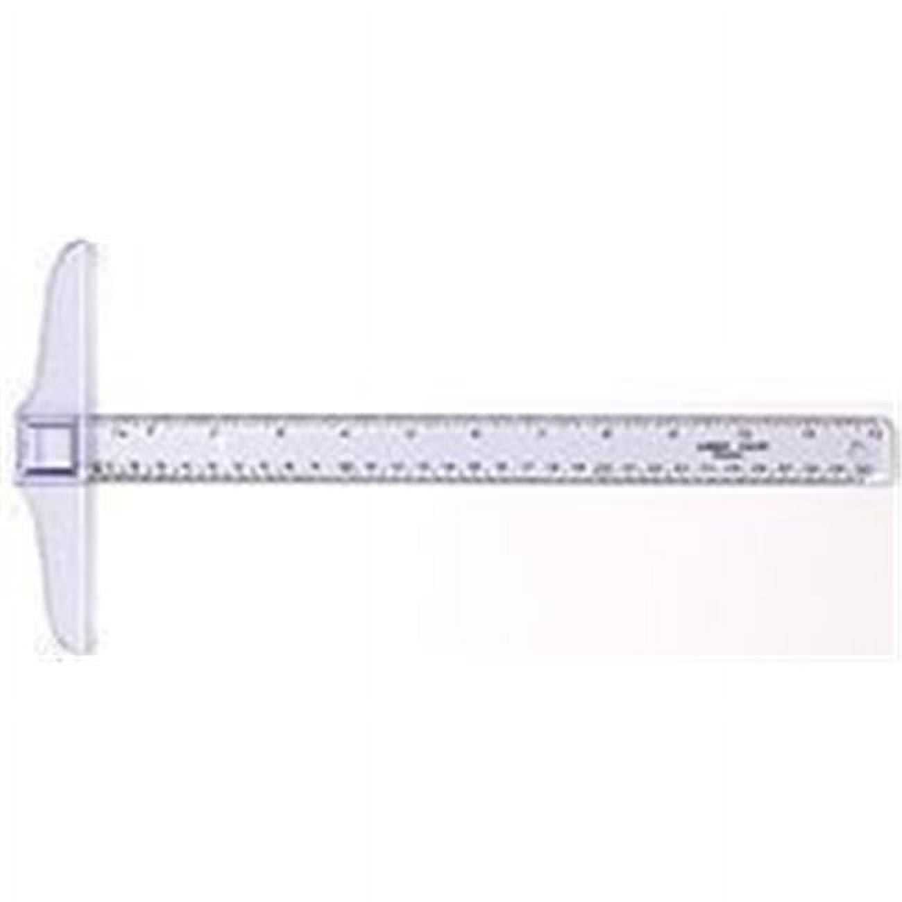 Alvin D365PMI T-square Trans Plastic 24in - Walmart.com